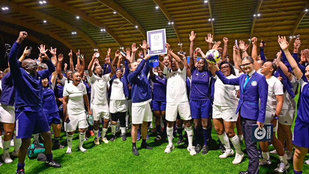 Most nationalities in a football (soccer) exhibition match | غينيس ...