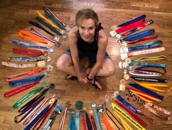 Fastest aggregate time to complete a marathon in all 50 US states ...