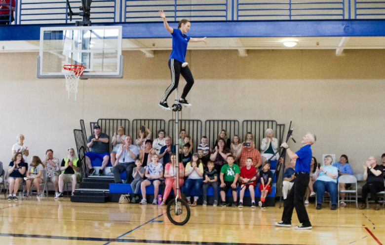 Tallest unicycle skipping | غينيس للأرقام القياسية